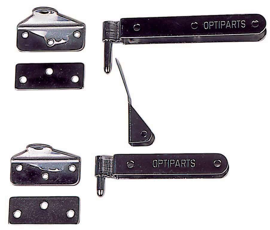 EX1150 - Optimist Rudder Fittings + transom fittings (set) - Optiparts